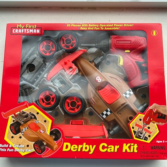 Toys | Vintage My First Craftsman Derby Car Kit | Poshmark